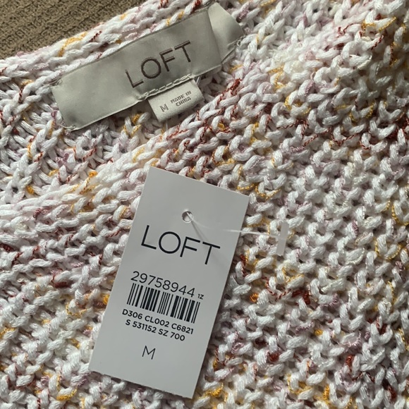 LOFT | Tops | Loft Brand Sweater Tanks Lot Of 2 Rustmulti Color Size M ...